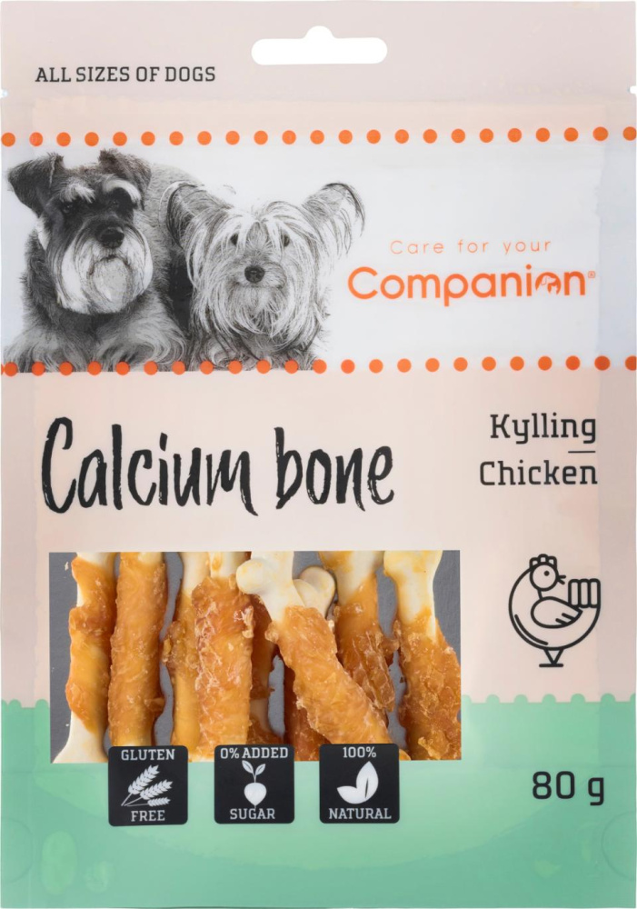 Companion Calcium Bone Chicken - Lassie og Garfield